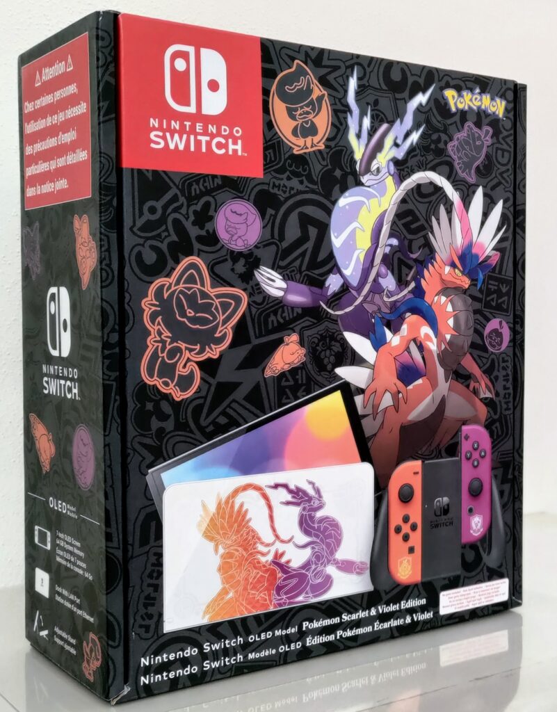 Nintendo Switch – OLED Model Pokémon Scarlet & Violet Edition ...